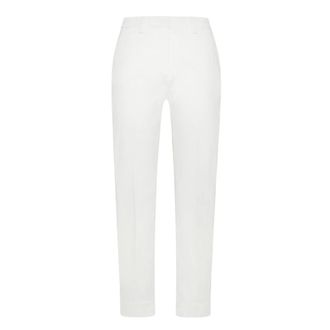 Peuterey Stretch Cotton Chino Hosen - - Trousers - Damen - Wei&szlig; - 2XS