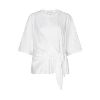 Dante6 Dante6 - Dori Shirt mit Twist-Detail - - Tops - Damen - Wei&szlig; - XS