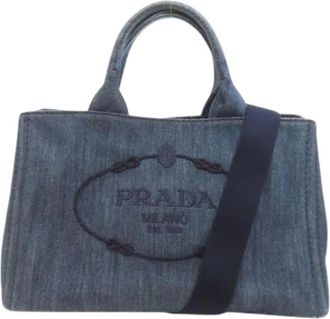 Prada Damen, Pre-Owned, Blau, ONE SIZEGr&ouml;&szlig;e