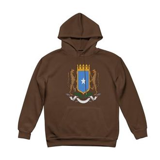 Generic Sweat &Agrave; Capuche Patriotique Somalie Embl&egrave;me National Amusant Embl&egrave;me National Imprim&eacute; Graphique Sweat &Agrave; Capuche avec Poches Doublure Polaire Unisexe S