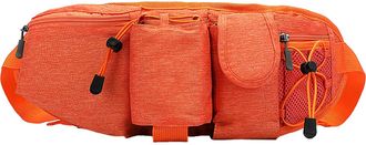 Generico Bauchtasche zum Laufen, wasserdichte H&uuml;fttasche, Laufg&uuml;rtel f&uuml;r Wandern, Radfahren, Wandern, Reisen, Camping, Fitnessstudio, Jogging, Fitness,, orange
