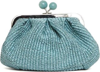 Max Mara Femme, Sacs, Bleu, Taille: ONE Size Pasticcino Piccola Rafia Avio