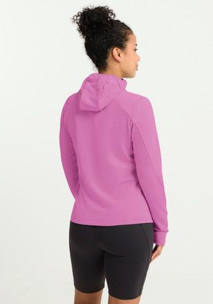 Jack Wolfskin Fleecejacke LITESTRIDE HOODED FZ W mit Rei&szlig;verschlusstaschen und Brusttasche