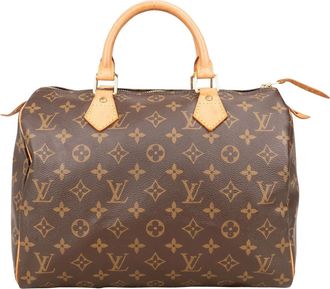 Louis Vuitton Crossbody Bags - Louis Vuitton Monogram Canvas Speedy 30 Handbag - Gr. unisize - in Braun - f&uuml;r Damen