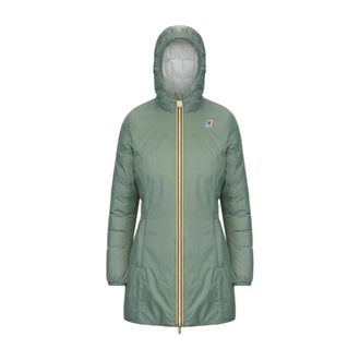 K-Way Wende-Daunenjacke - - Jackets - Damen - Gr&uuml;n - XL