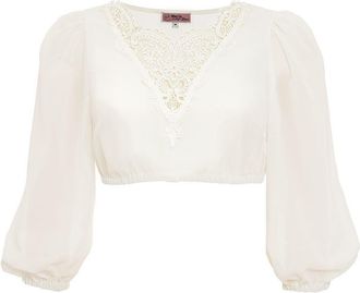 Marjo Damen Dirndlbluse VIECHTACH Offwhite, 52