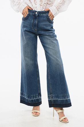 Valentino Regular-Fit Jeans with Intertwined Beaded Embroidery Valentino