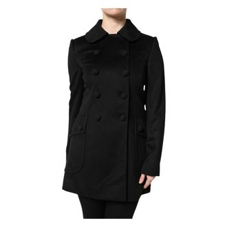 Dolce & Gabbana Femme, Vestes, Noir, Taille: 40 FR Blazer Veste Laine Sartoria Italiano Noir