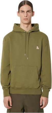 Maison Kitsun&eacute; Herren, Sweatshirts & Hoodies, Gr&uuml;n, SGr&ouml;&szlig;e