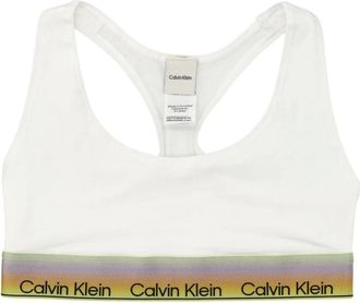 Calvin Klein Bralette sans doublure - Femme - Sous-v&ecirc;tements - Blanc - Taille: 36 FR
