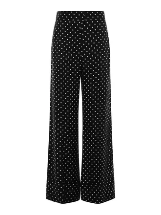 Valentino Garavani Pantalons D&eacute;contract&eacute;s - Noir
