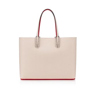 Christian Louboutin Cabata Large Tote Bag - - Bags - Damen - Beige - ONE SIZE