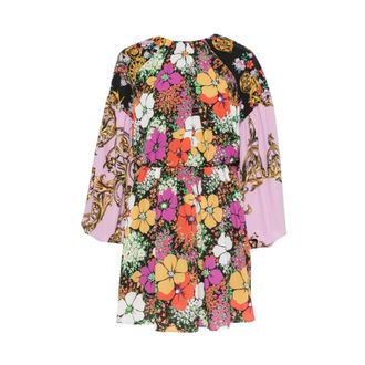 Versace Jeans Couture Robe Courte - Femme - Robes - Multicolore - Taille: 36 FR
