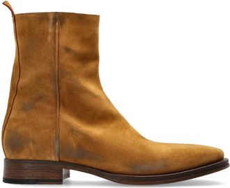 Acne Studios Homme, Chaussures, Beige, Taille: 44 EU Bottines en daim