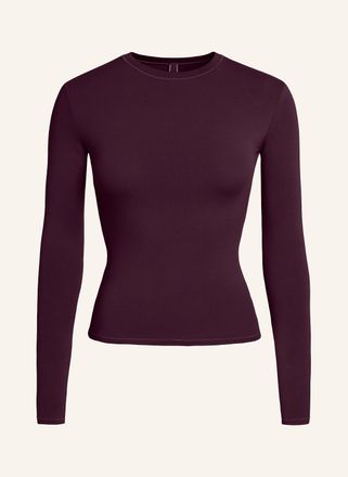 SKIMS Skims Lounge-Shirt Cotton Jersey rot