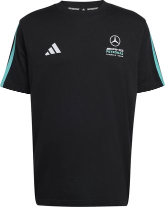 adidas Mens Mercedes - AMG Petronas Formula 1 Team DNA Tee, Black/semi Mint Rush, XS