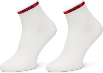 HUGO BOSS Kurze Socken 50516390 Wei&szlig;