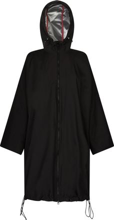 Geox Womens W DIANTHA Parka Jacket, Black, 40