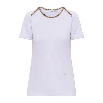 Burberry T-Shirt Stephanie - - Tops - Damen - Lila - XL