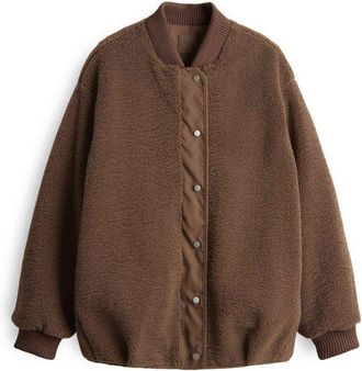 OPUS Winterjacke HULDA im Blousonstil lockere Passform, weicher Griff, matter Glanz in der Oberfl&auml;che