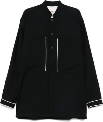 Mordecai Mordecai, Homme, Vestes, Noir, Taille: M Veste chemise
