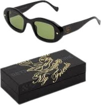 Retro Superfuture unisex, Accessoires, Noir, Taille: ONE Size Tutto Lunettes de soleil