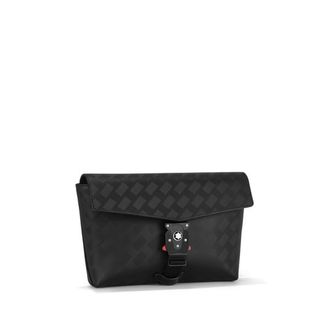 Montblanc Sac &agrave; bandouli&egrave;re en cuir textur&eacute;