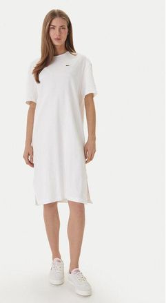 Lacoste Kleid f&uuml;r den Alltag EF2883 &Eacute;cru Oversize