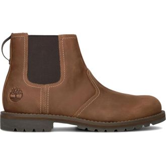 Timberland Brauner Chelsea Boot Larchmont Mid - - Shoes - Herren - Braun - 40 EU