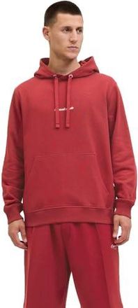 Jack & Jones Jornorrebro EMB Noos Sweat &agrave; Capuche, Rouge tib&eacute;tain, M