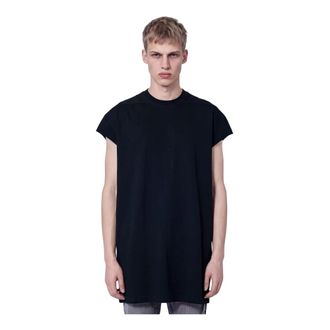 Rick Owens Jumbo Kurzarm-T-Shirt - - Tops - Herren - Schwarzk - XL