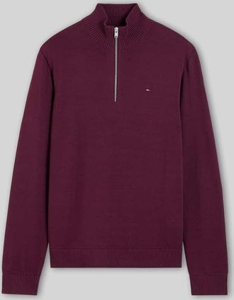 Tommy Jeans Slim Fit Troyer aus reiner Baumwolle