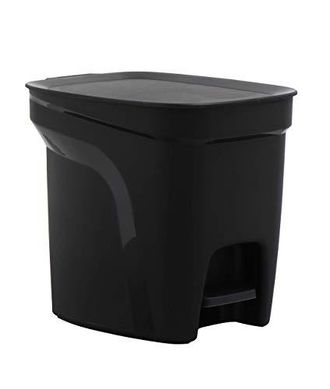 Tramontina Tretmülleimer, 7 Liter, Kunststoff, schwarz