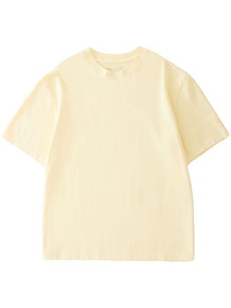 STUDIO NICHOLSON t-shirt Lay - Jaune