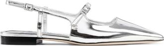 Jimmy Choo London Femme, Chaussures, Gris, Taille: 40 EU Sandales &agrave; Talon Argent