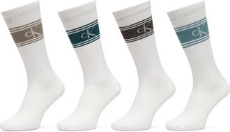 Calvin Klein Lange Socken Calvin Klein 701241210 Wei&szlig;