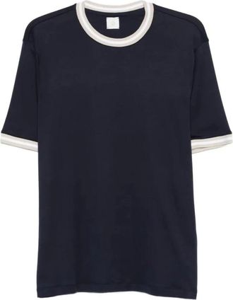 Eleventy Homme, Tops, Bleu, Taille: XL T-Shirt MM Bordini