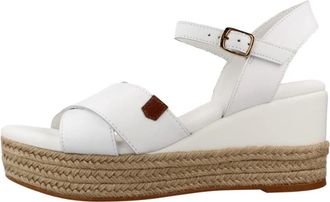 POPA Femme, Chaussures, Blanc, Taille: 38 EU Benijo Napa Sandal