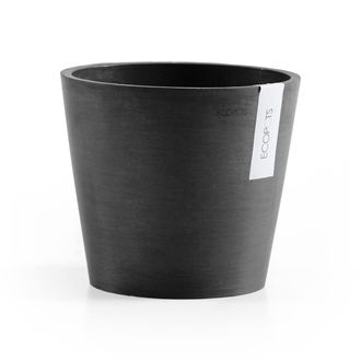 Ecopots Amsterdam 20 Blumentopf - L 20 cm x H 17,1 cm - Innen- und Au&szlig;enbereich