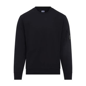 C.P. Company Cotton Sweatshirt - - Sweatshirts & Hoodies - Herren - Blau - M