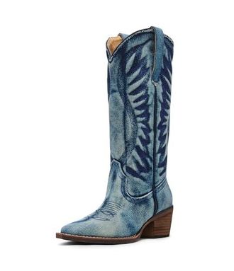 Steve Madden Albany pour femmes, Tissu denim, 36 EU