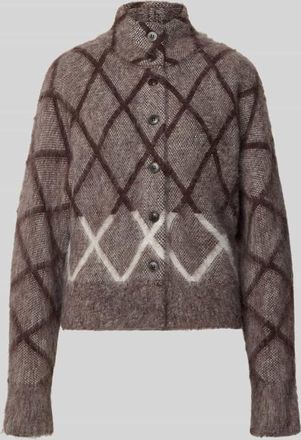 OPUS Loose Fit Strickjacke mit Woll-Anteil Modell Dargyle