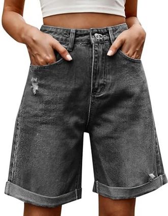 Generic Short Bermuda Femme Soldes Shorts Simili Ample Leger Foot Meilleur Amincissant Entra&icirc;nement Soldes Maille Elasthane Soccer Petit Coupe Hawaien Body De