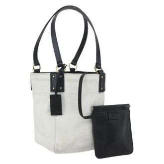 Gucci Pre-owned Suede Tote Bag - - Pre-owned - Damen - Wei&szlig; - ONE SIZE