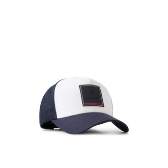 Bogner Fire + Ice Flexfit-Cap Moray - Navy-Blau/Wei&szlig; - one_size
