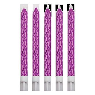 PME Kerzen mit Happy Birthday, rosa, 1,5 x 9.1 x 17,6 cm