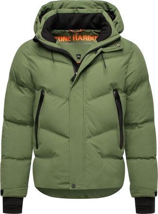 Stone Harbor Herren Winterjacke Livianoo mit abnehmbarer Kapuze & Fleece-Taschen