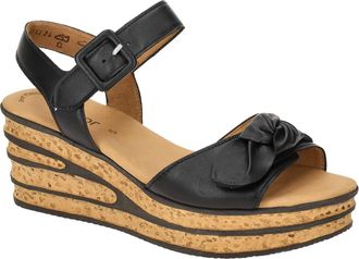 Gabor Sandale Gabor Plateau Sandale schwarz Nappa 84.653.27