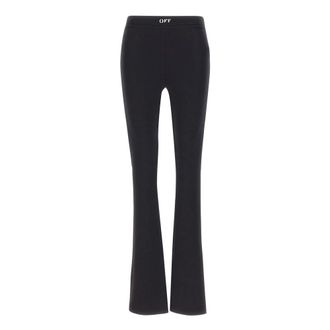 Off-white Femme, Pantalons, Noir, Taille: 36 FR Leggings Off Stamp Sleek Split