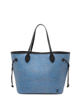 Louis Vuitton 2017 Epi Denim Neverfull MM tote bag - Noir